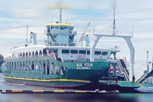Feri kenderaan Blue Ocean Labuan – Menumbuk mula beroperasi hari ini
